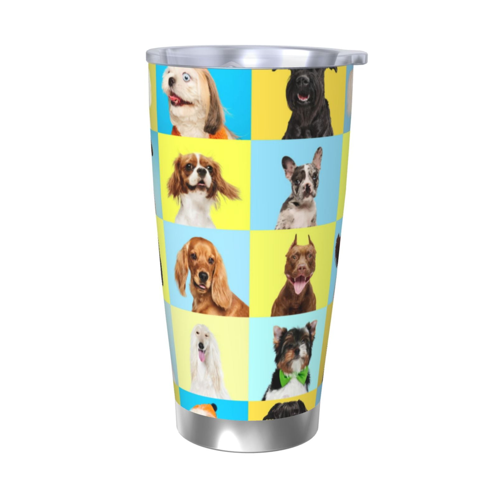 Haiem arious dog breeds Printed 20oz Straight Skinny Car Cups With ...