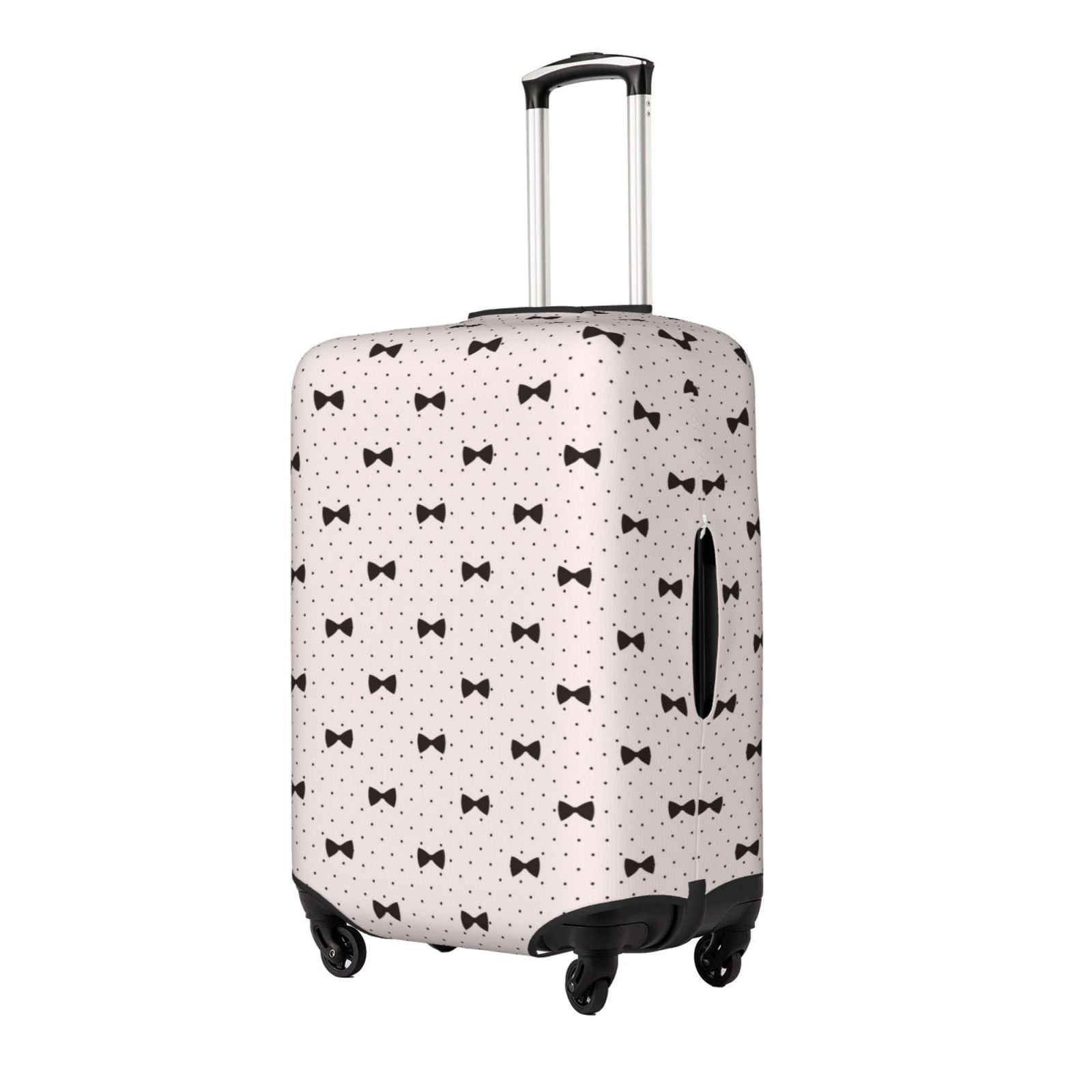 Haiem bow on polka dots Pattern Luggage Cover Printed Suitcase Covers ...