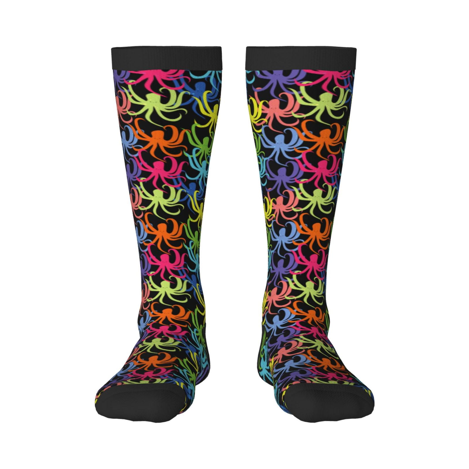 Haiem cartoon octopus Funny Novelty Crazy Design Cotton Socks Sports ...