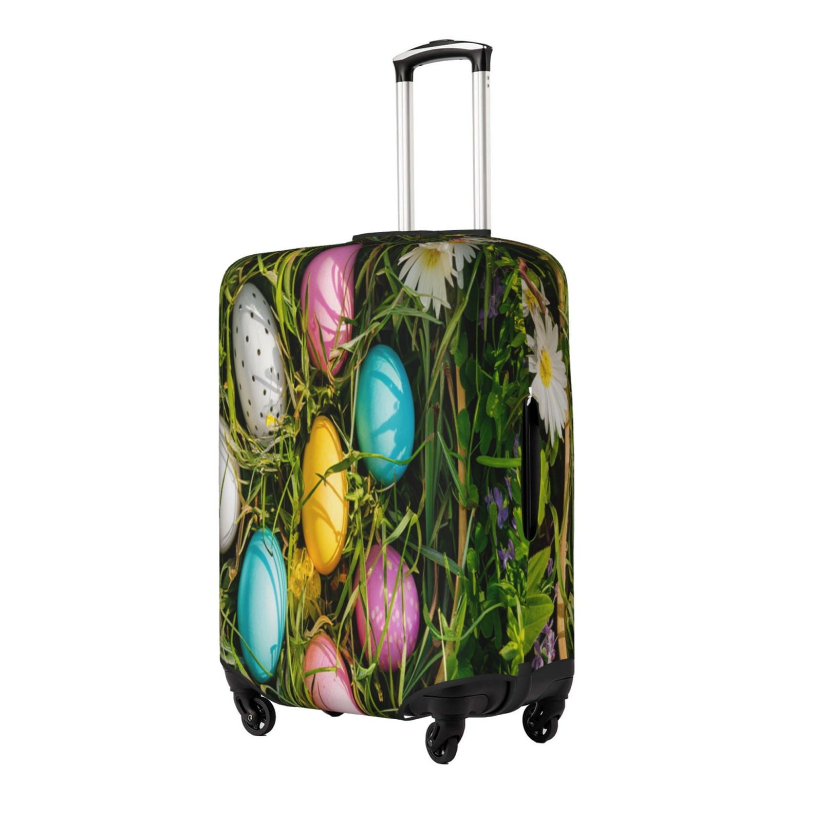 Haiem colorful Easter eggs Pattern Luggage Cover Printed Suitcase ...