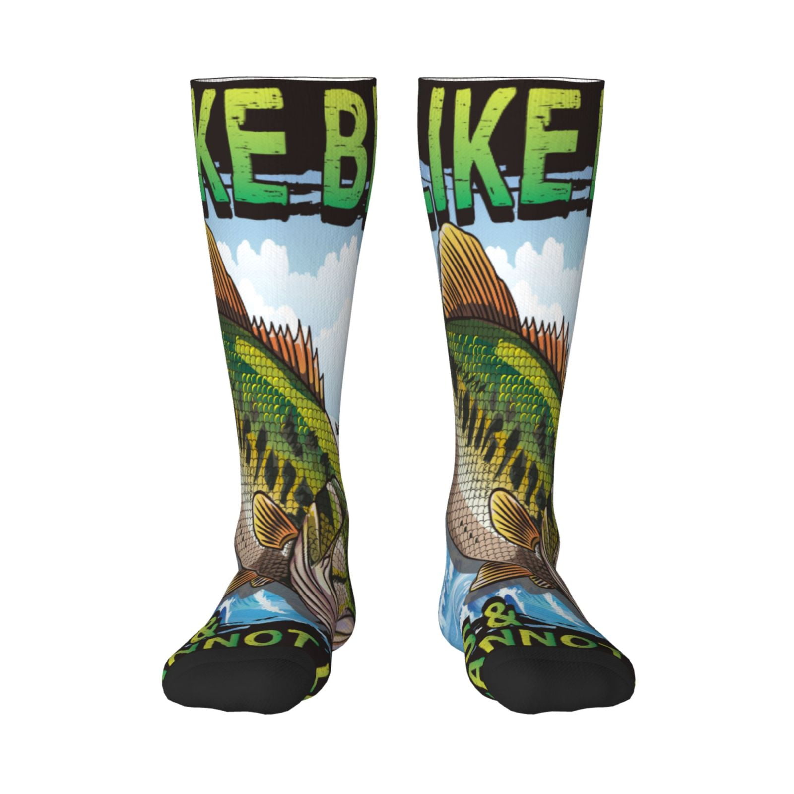 Haiem i like big Bass & i cannot lie Funny Novelty Crazy Design Cotton ...