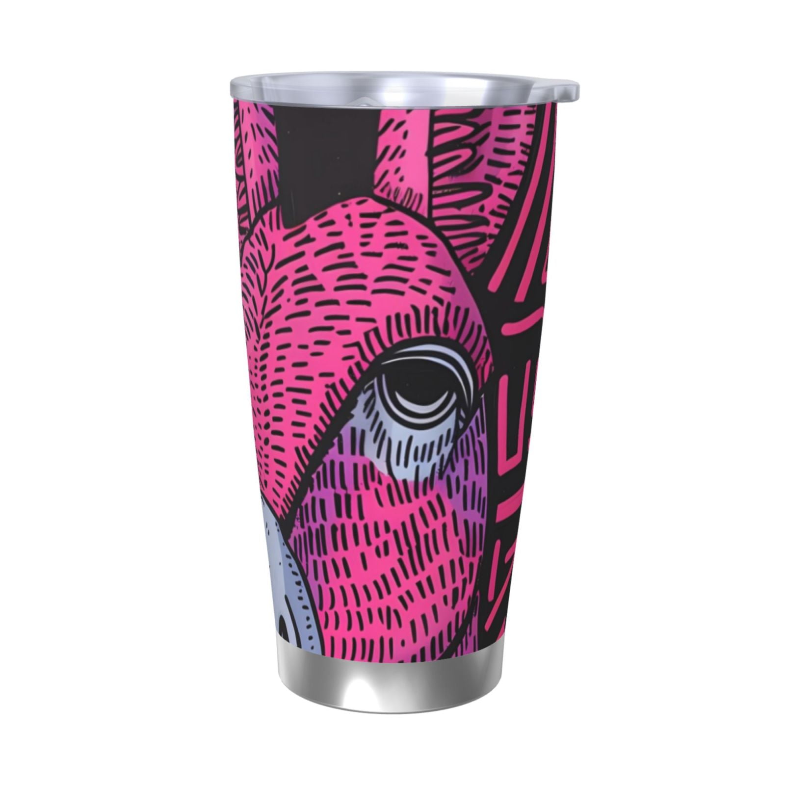 Haiem ink Donkey Pop Art Printed 20oz Straight Skinny Car Cups With ...