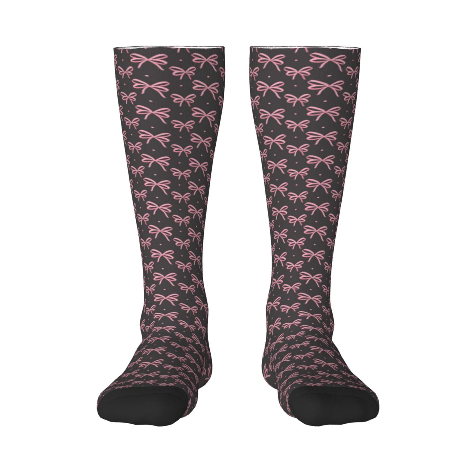 Haiem pink bow Funny Novelty Crazy Design Cotton Socks Sports Socks ...