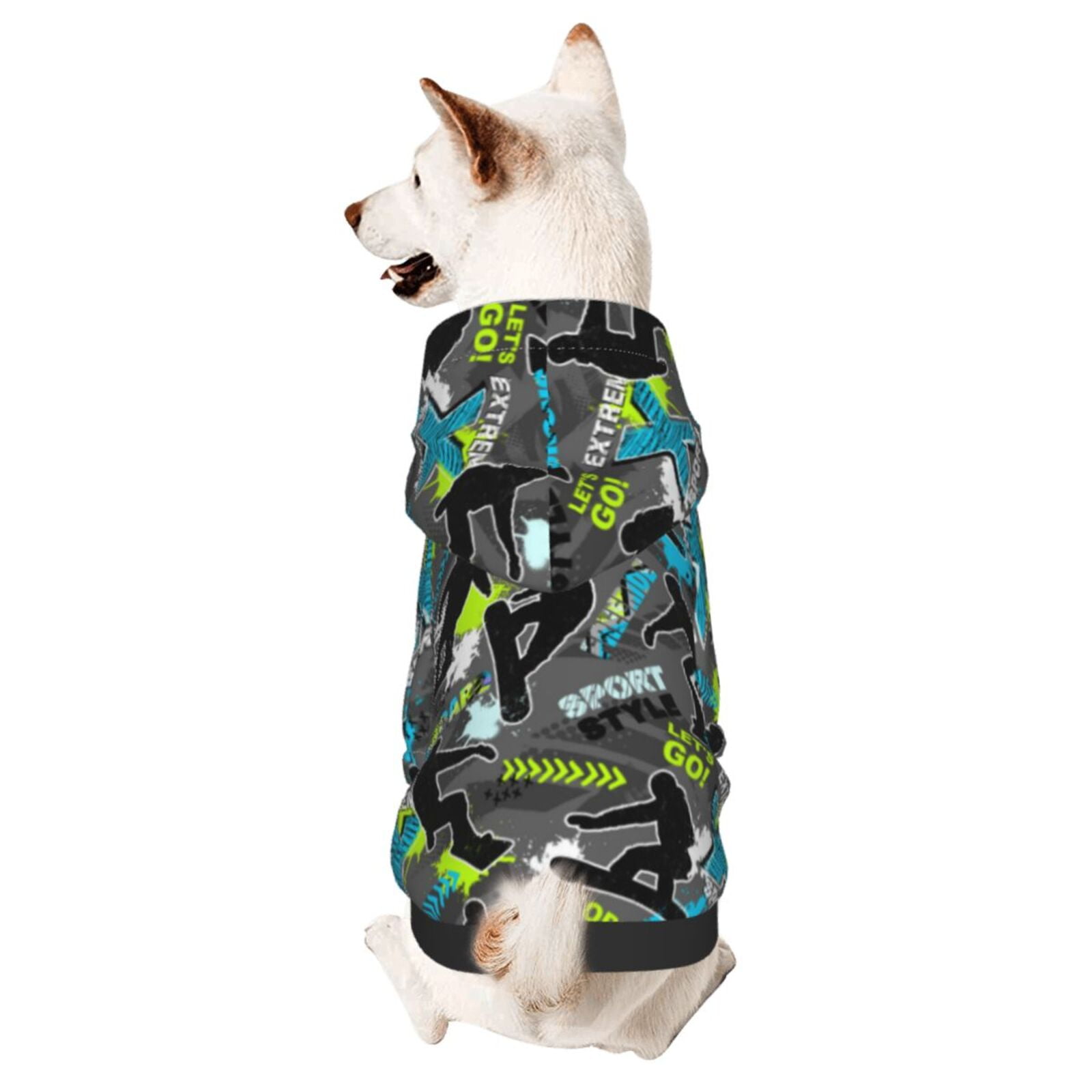 Haiem sport sonw board for Winter Dog Hoodie Sweatshirts with Pockets ...