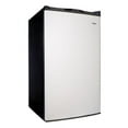 Haier 4.5 Cu Ft Single Door Mini Fridge HC46SF10SV, Virtual Steel ...
