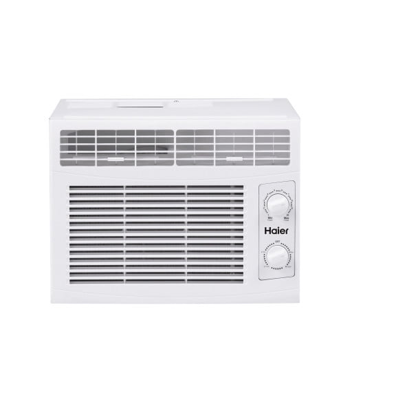 Haier 5,000 BTU Mechanical Window AC Unit for Small Rooms, Apartments ...