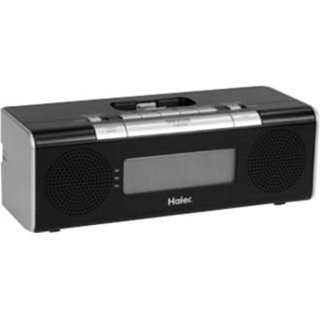 Haier ACR1 Desktop Clock Radio, Stereo, Apple Dock Interface - Walmart.com