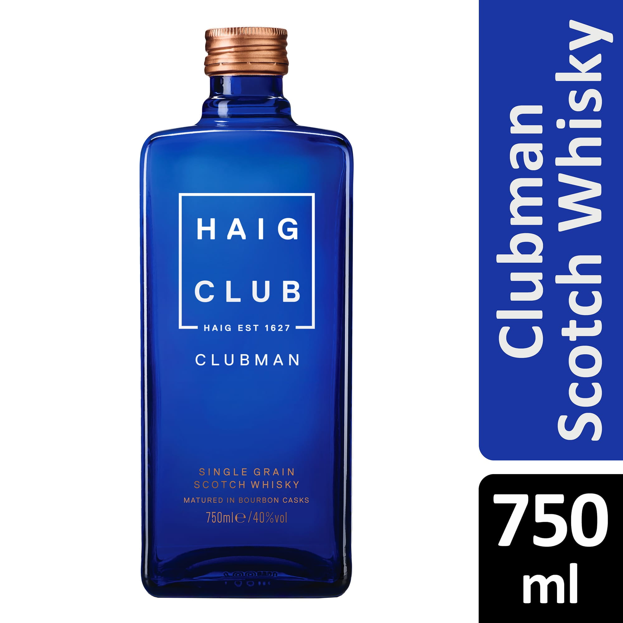 Haig Club Clubman Single Grain Scotch Whisky, 750 ml, 40% ABV - Walmart.com