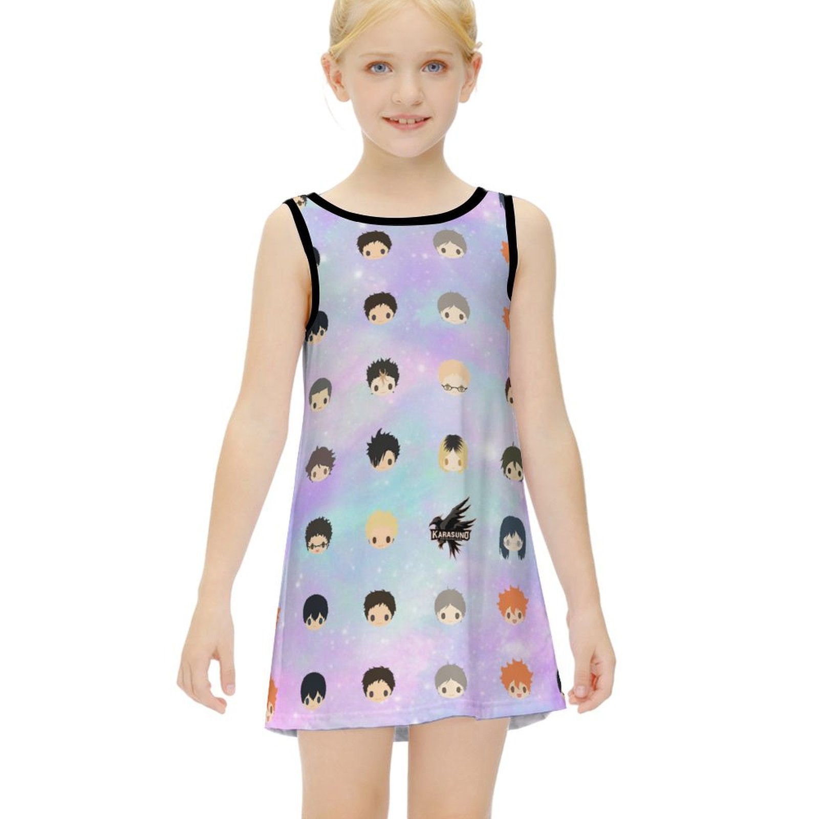 Haikyu!! Characters Children's Sleeveless Dress 3D Printed Classical ...