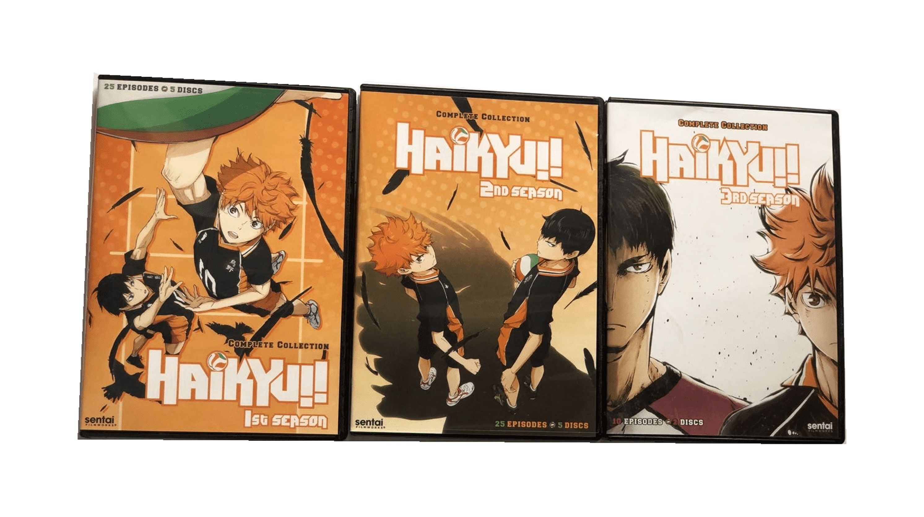 Haikyu!! Complete Series Seasons 1-3 (DVD) - Walmart.com