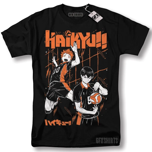 Haikyu Hinata Shoyo Shirt Manga Strip Haikyuu Anime Graphic T-Shirt ...
