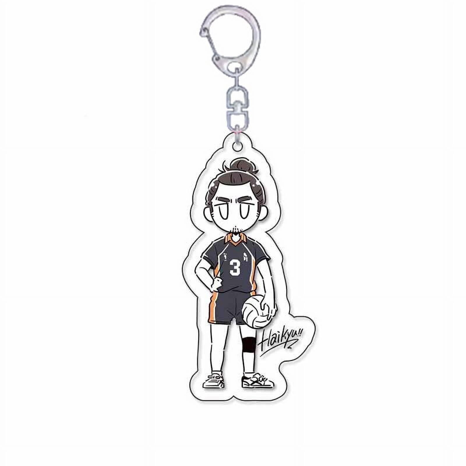 Haikyu Keychain Animation Acrylic Pendant - Walmart.com