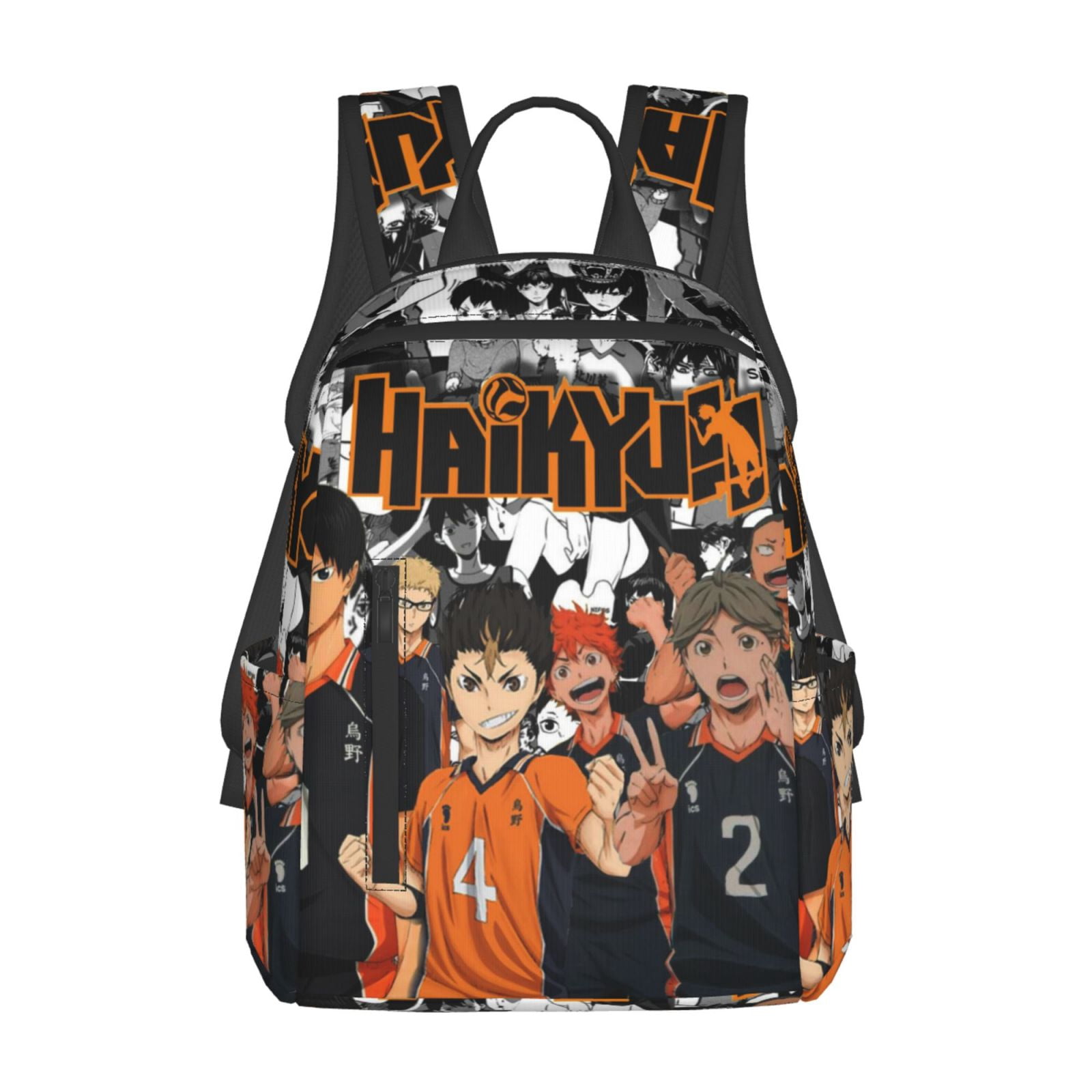 Haikyu!! Volleyball Backpack Bookbag School Bag Unisex Daypack ...