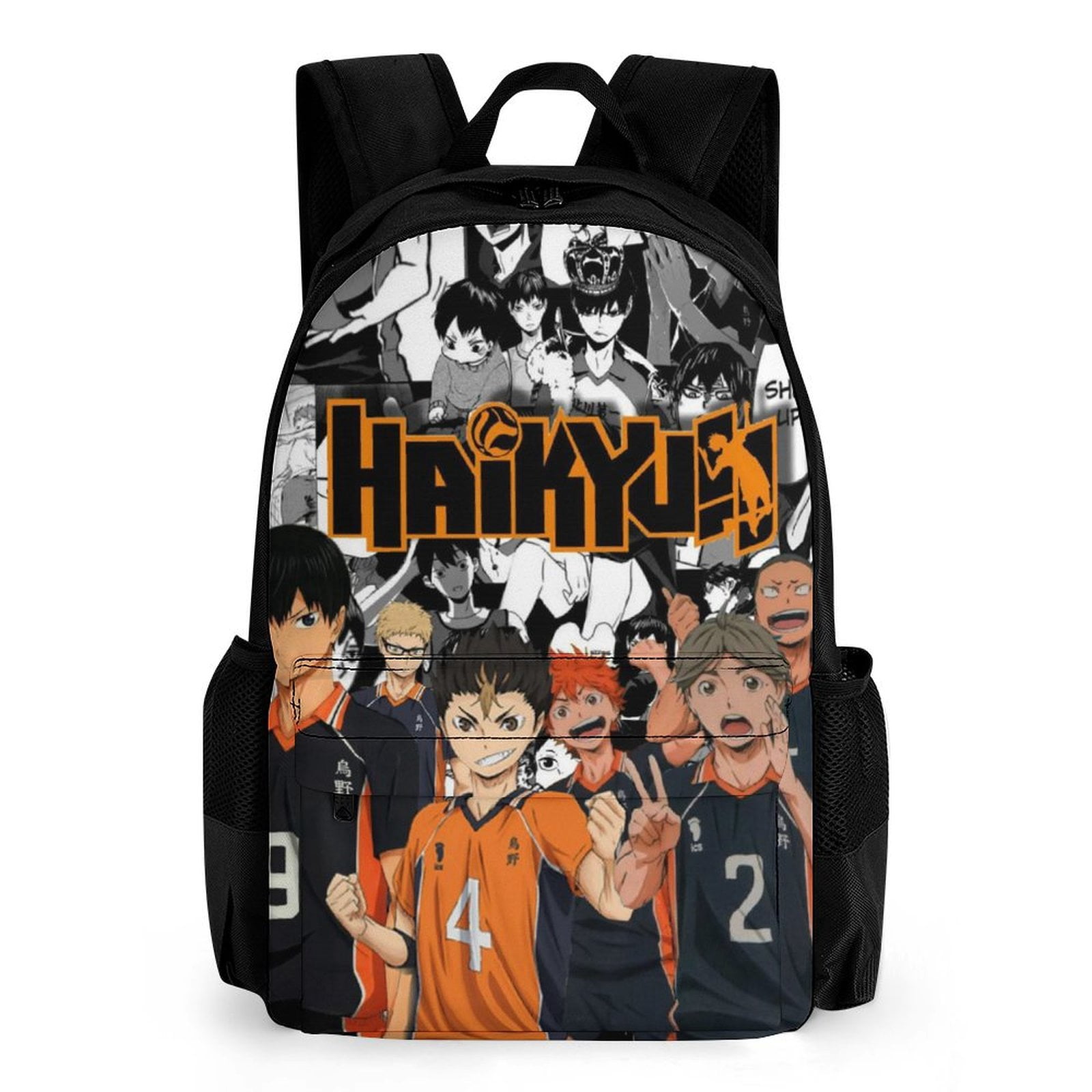 Haikyu!! Volleyball Backpack Laptop Bag Student Satchel Schoolbag ...
