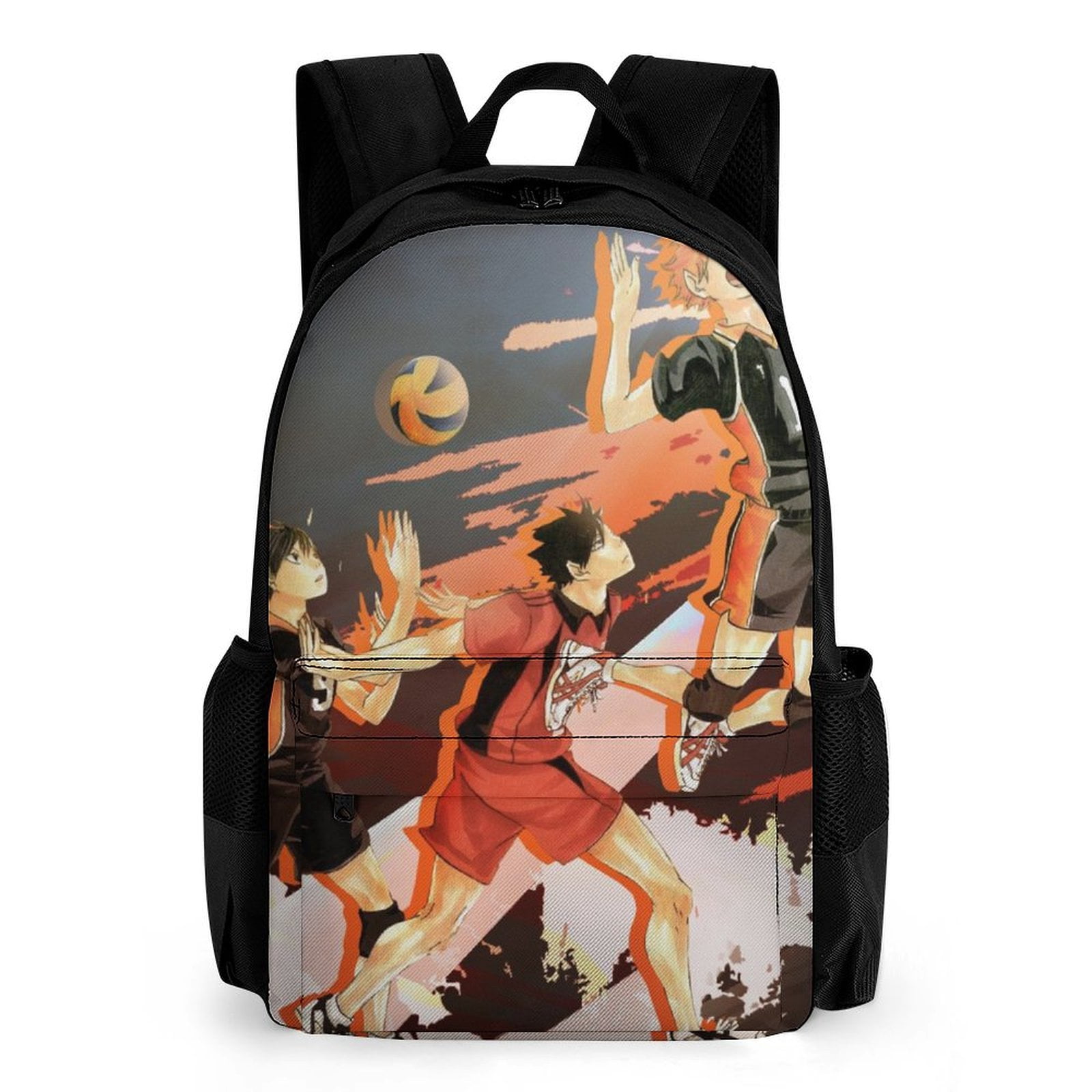 Haikyu!! Volleyball Team Backpack Laptop Bag Student Satchel Schoolbag ...