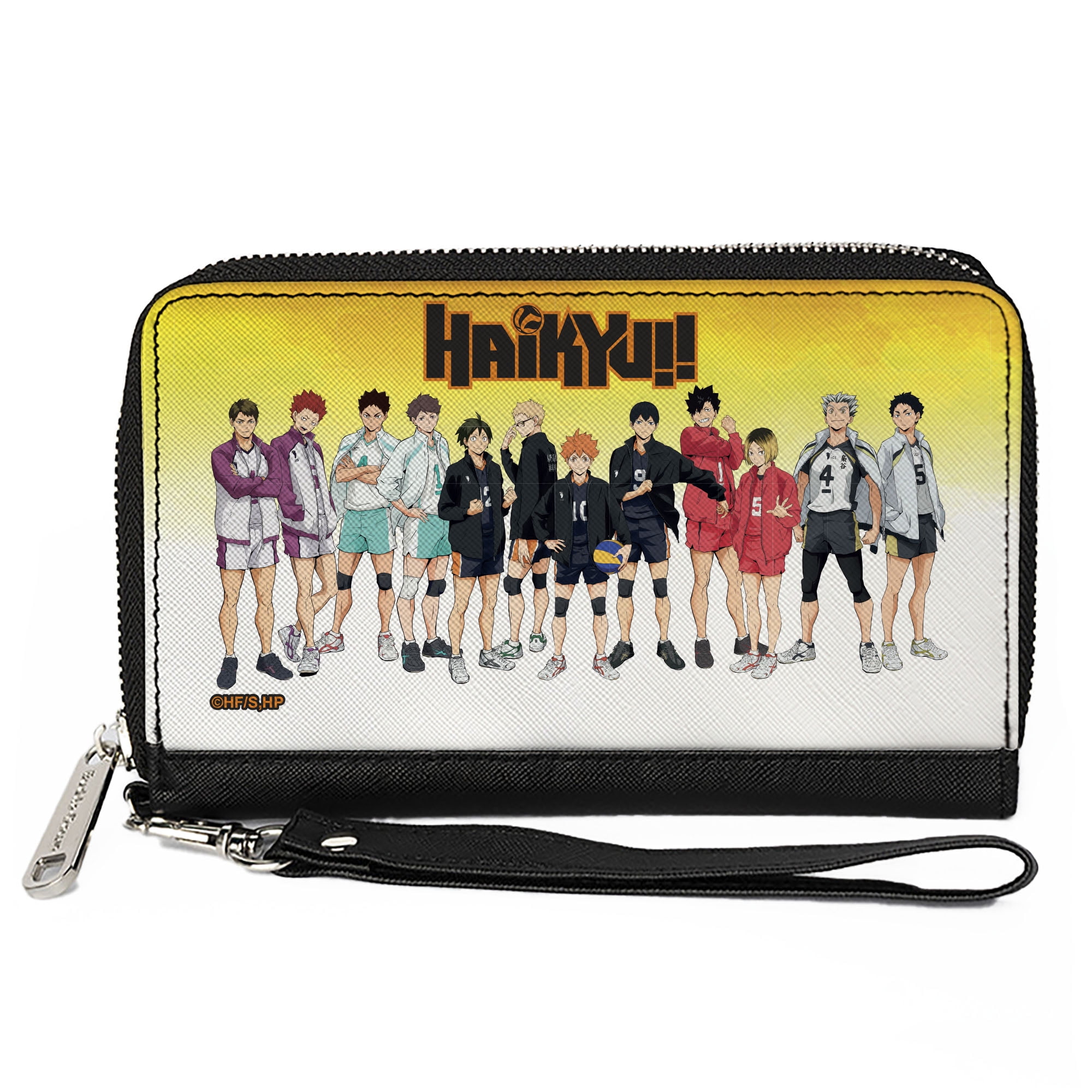 Haikyu!! Wallet, Zip Around, Haikyu Six Volleyball Team Player Pairs ...