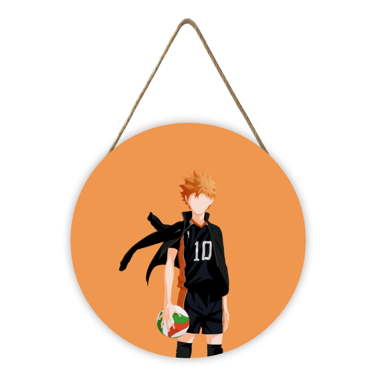Haikyu Welcome Sign Front Door Decoration Cartoon Anime Fan Door Sign ...