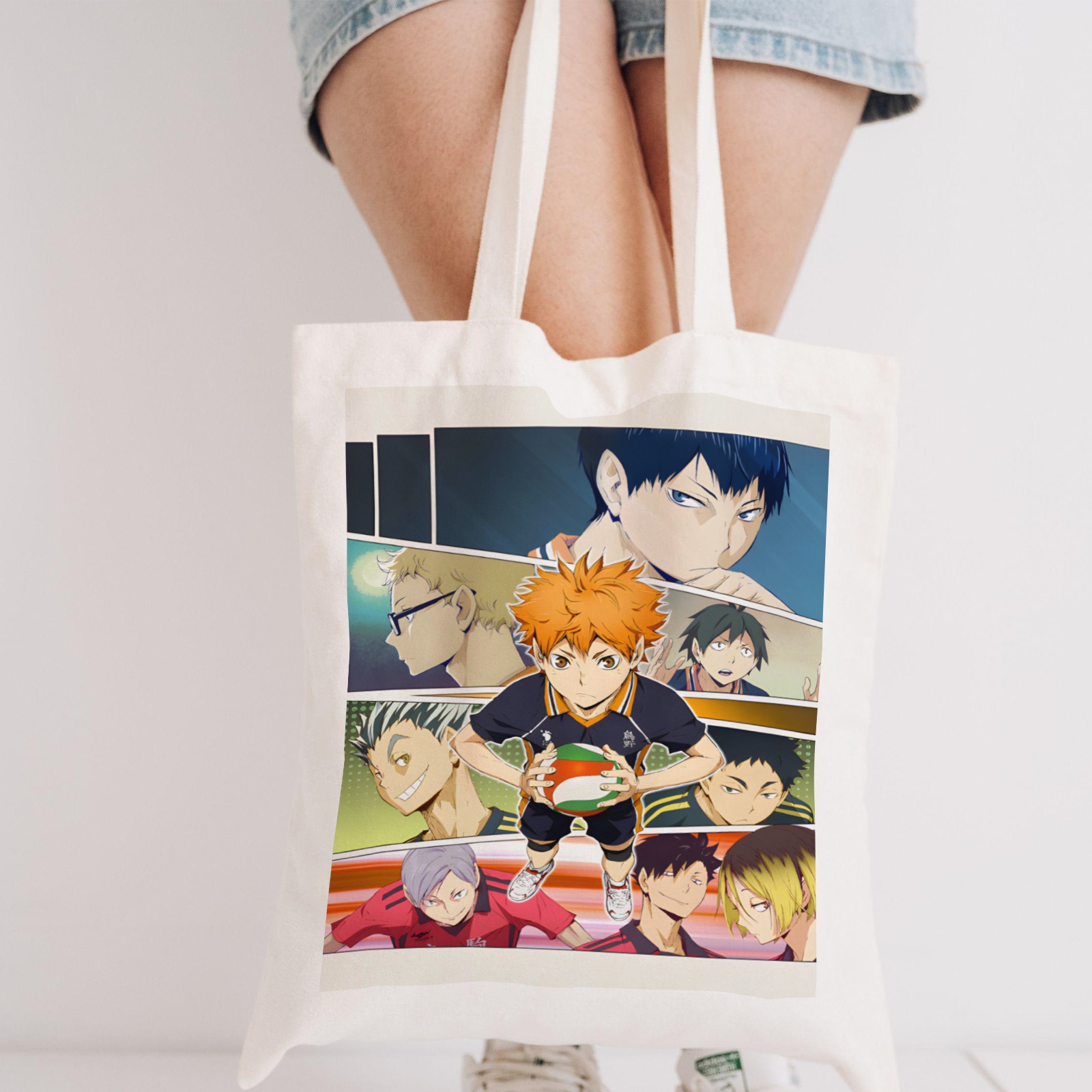 Haikyuu!! 2nd Season canvas Tote Bag.13.8 x 15.8 inches（35x40cm ...