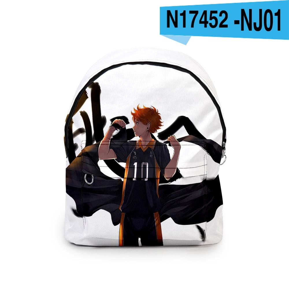 Haikyuu 3D Print Anime Backpack - Unisex Backpack - Walmart.com