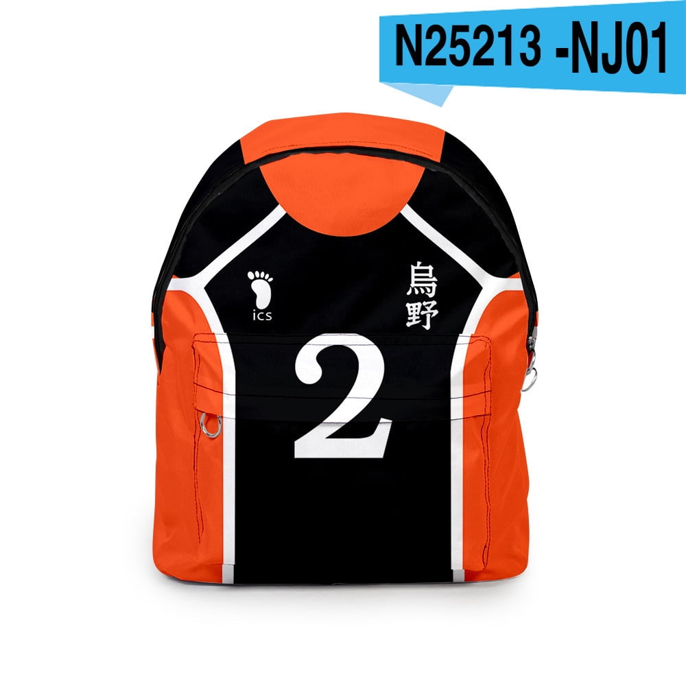 Haikyuu 3D Print Anime Backpack - Unisex Backpack - Walmart.com