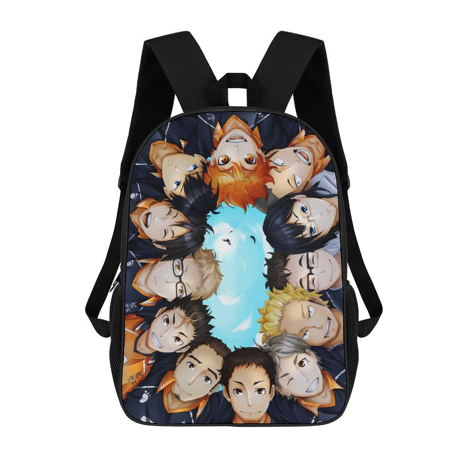 Haikyuu Anime Team Backpack Daypack Fashion School Bag Satchel Bookbag ...