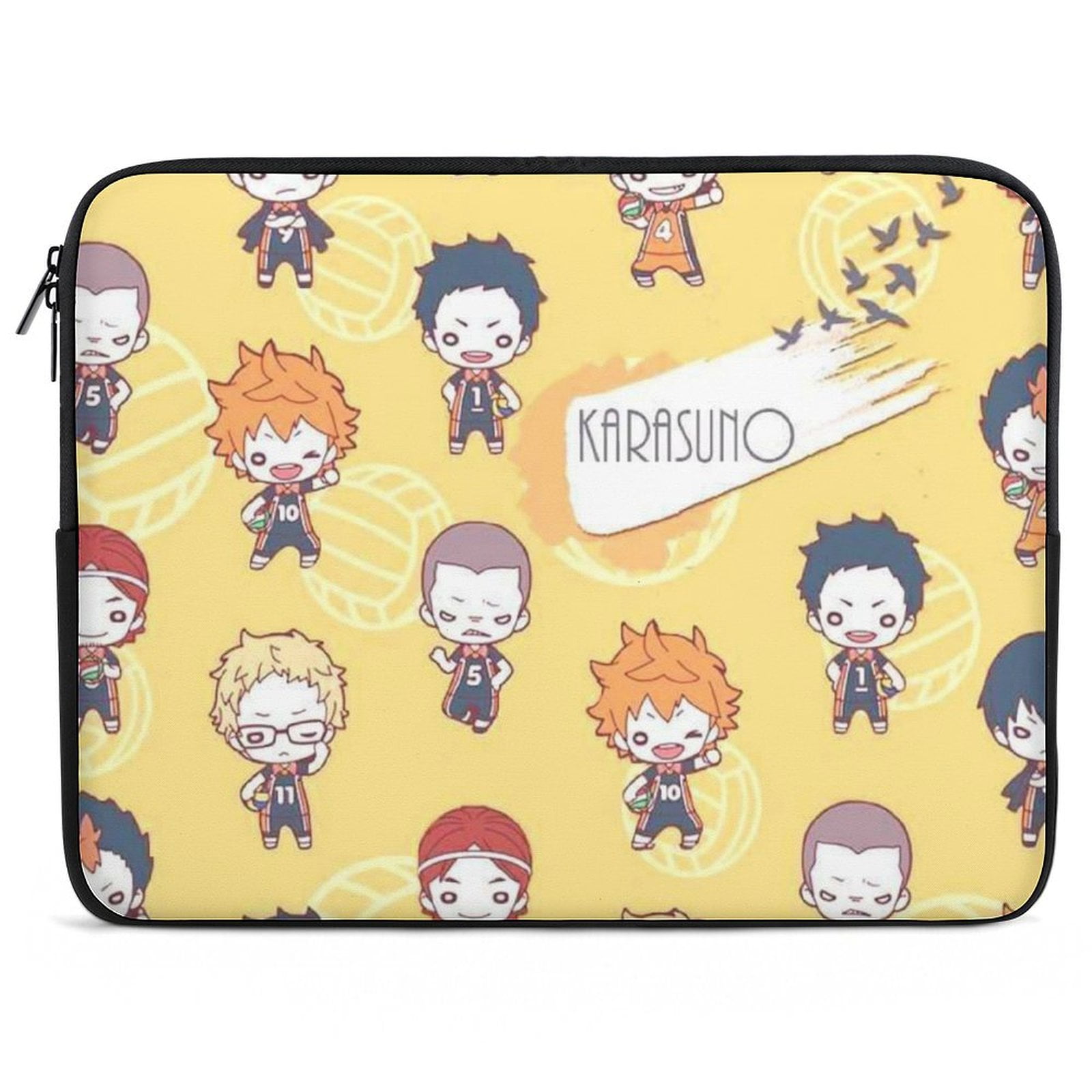 Haikyuu Cartoon Laptop Sleeve Laptop Case Computer Laptop Tablet Sleeve ...