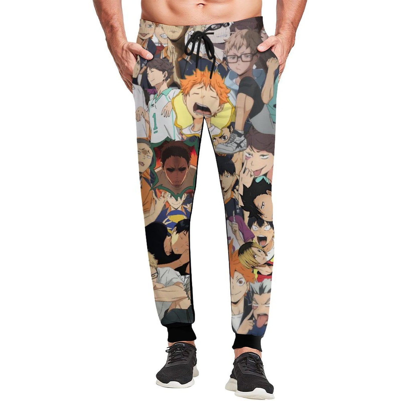 Haikyuu Characters Mens Sweatpants Joggers Pants 3D Printing Casual ...