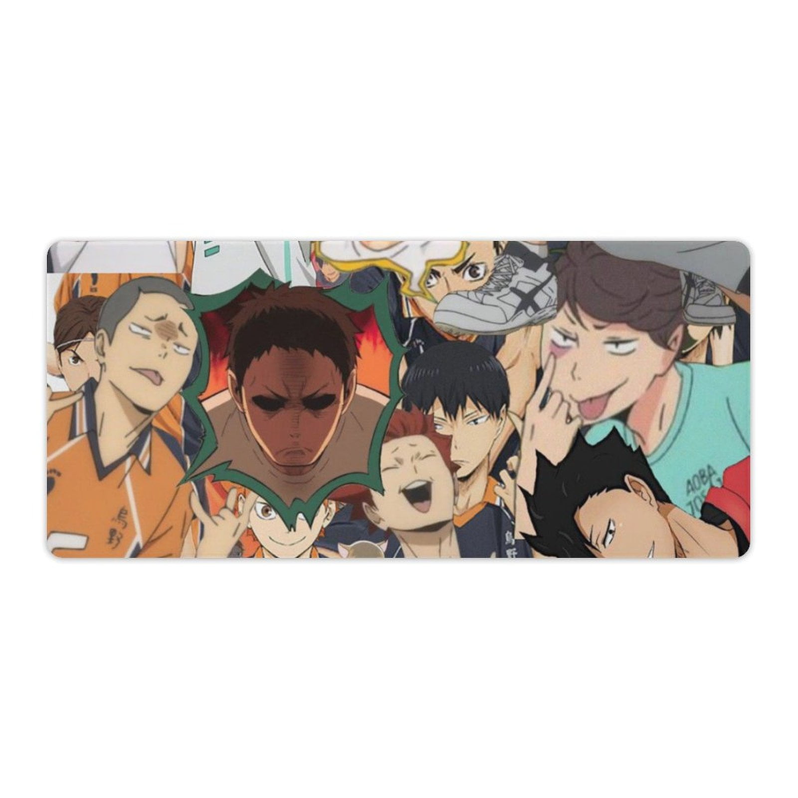Haikyuu Characters Mouse Pad No-sliped Large Mousepad Extended Gaming ...