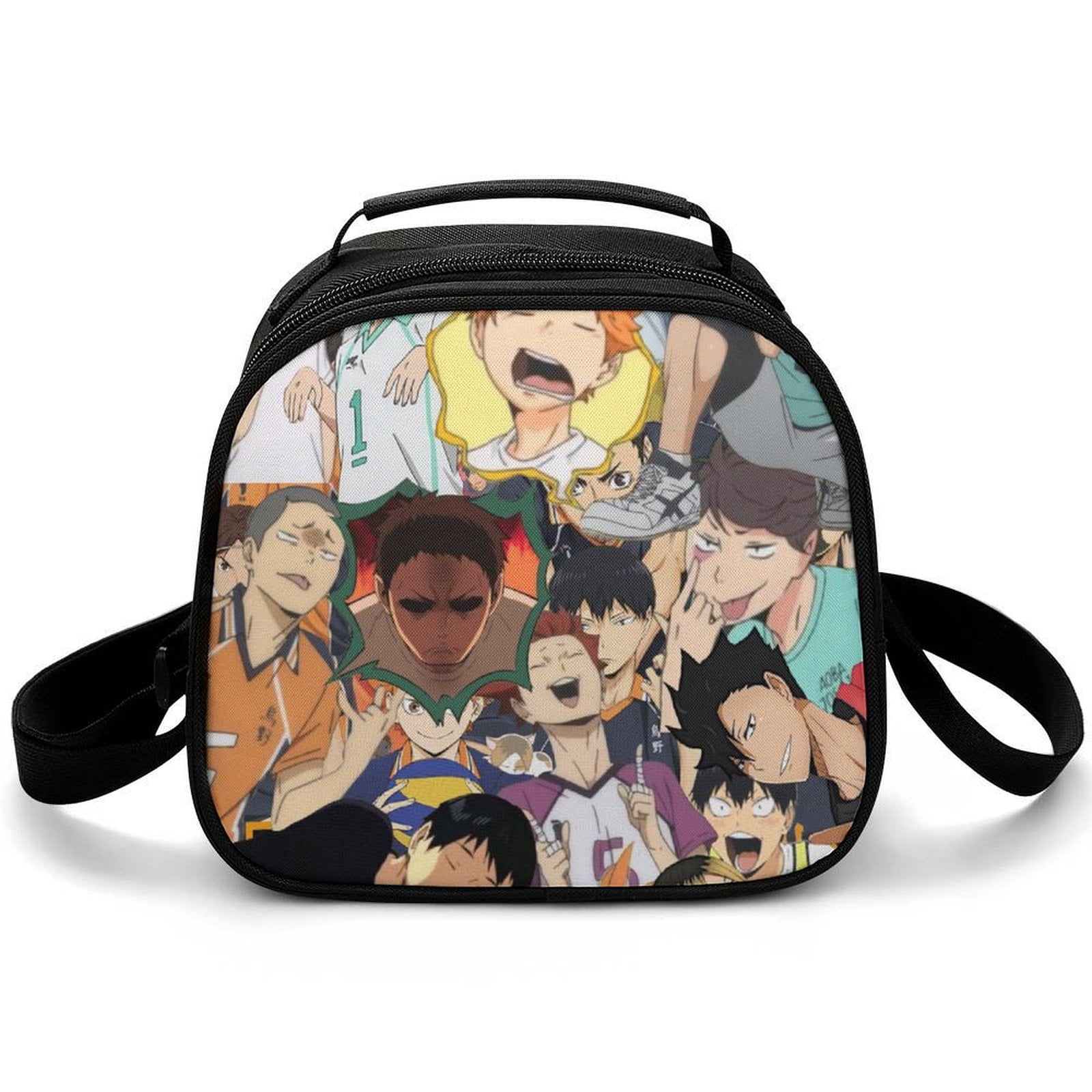 Haikyuu Characters Portable Insulated Lunch Bag Lunch Box Unisex ...