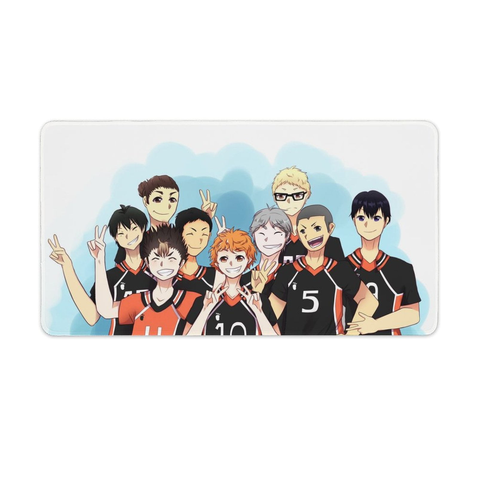 Haikyuu Mouse Pad No-sliped Large Mousepad Extended Gaming Desk Mat ...
