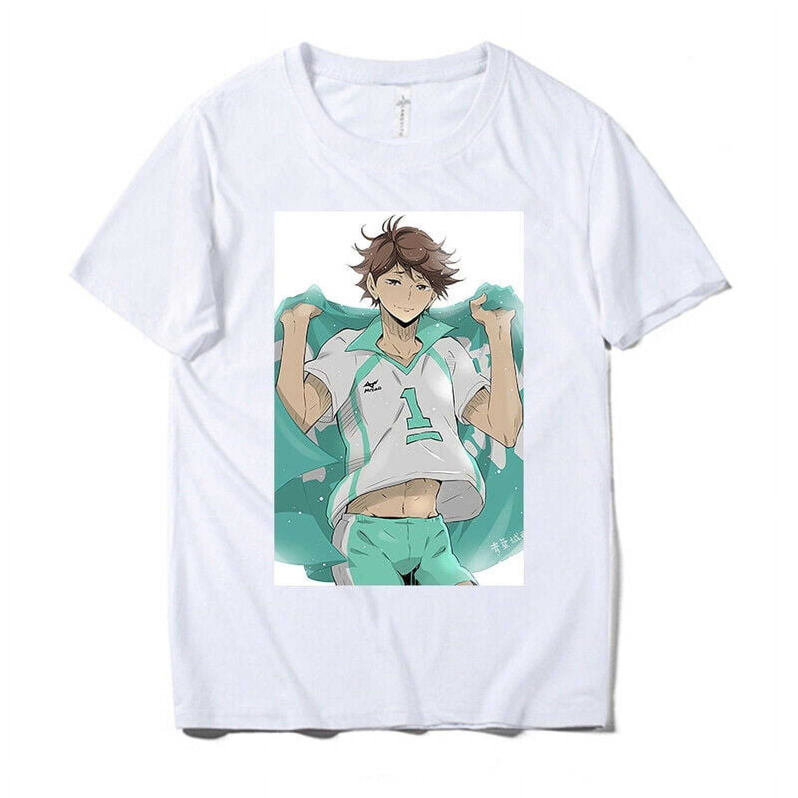 Haikyuu!! Oikawa Tooru Printed Unisex T-Shirts 100% Cotton - Walmart.com