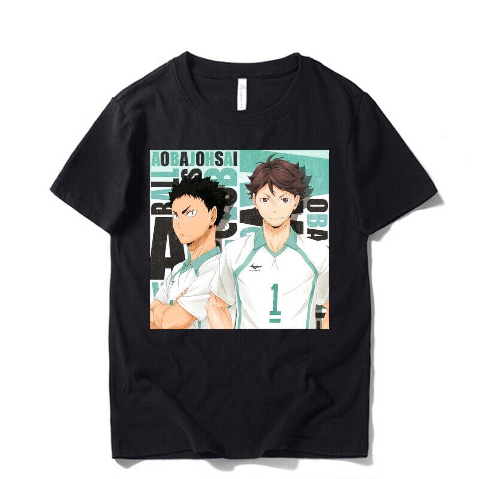 Haikyuu!! Oikawa Tooru Printed Unisex T-Shirts 100% Cotton - Walmart.com