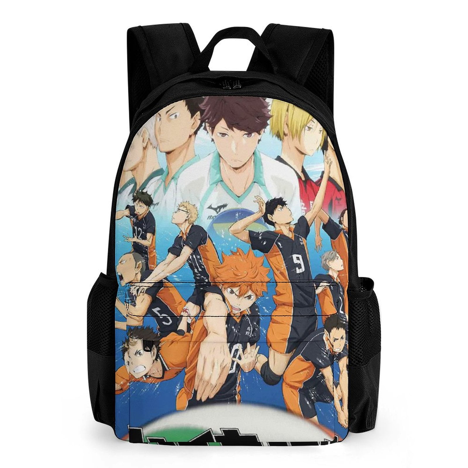 Haikyuu Poster Backpack Laptop Bag Student Satchel Schoolbag Bookbag ...