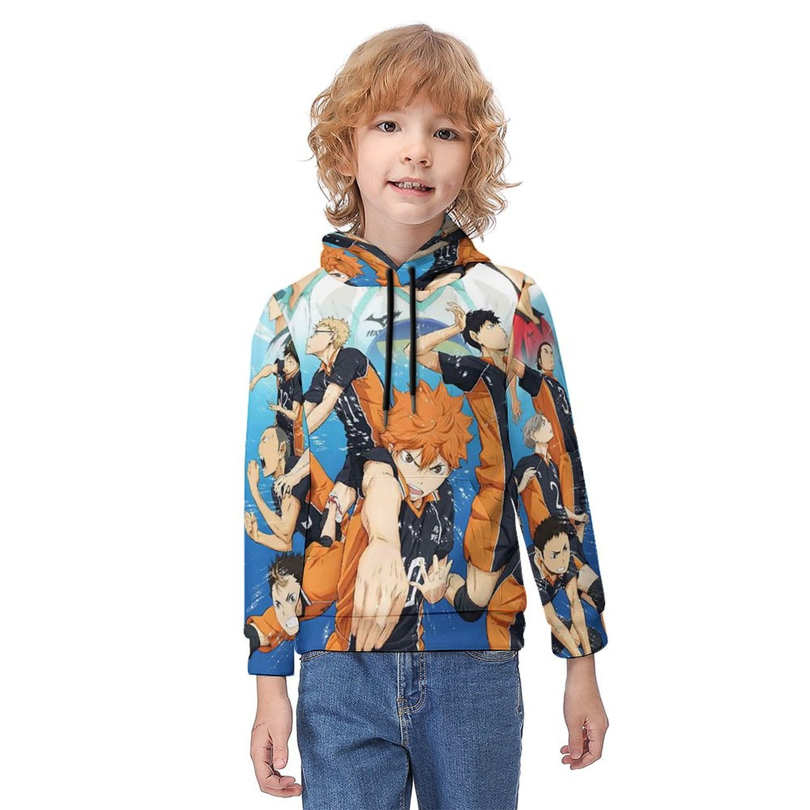 Haikyuu Poster Fashion Hoodies Sweatshirt For Kids Pullover Hoody ...