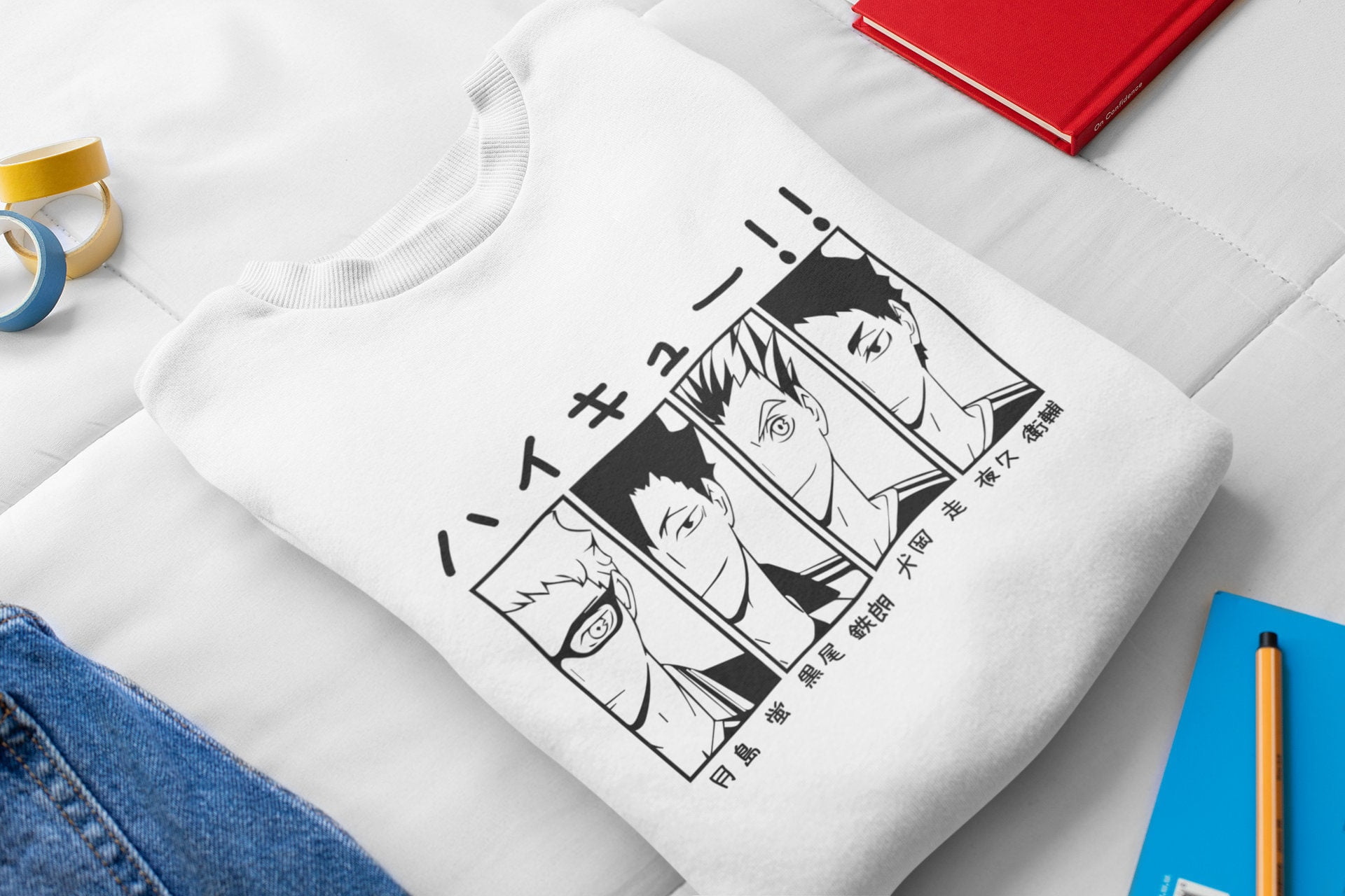 Haikyuu Sweatshirt, Haikyuu Shirt, Anime Sweatshirt, Kei Tsukishima ...