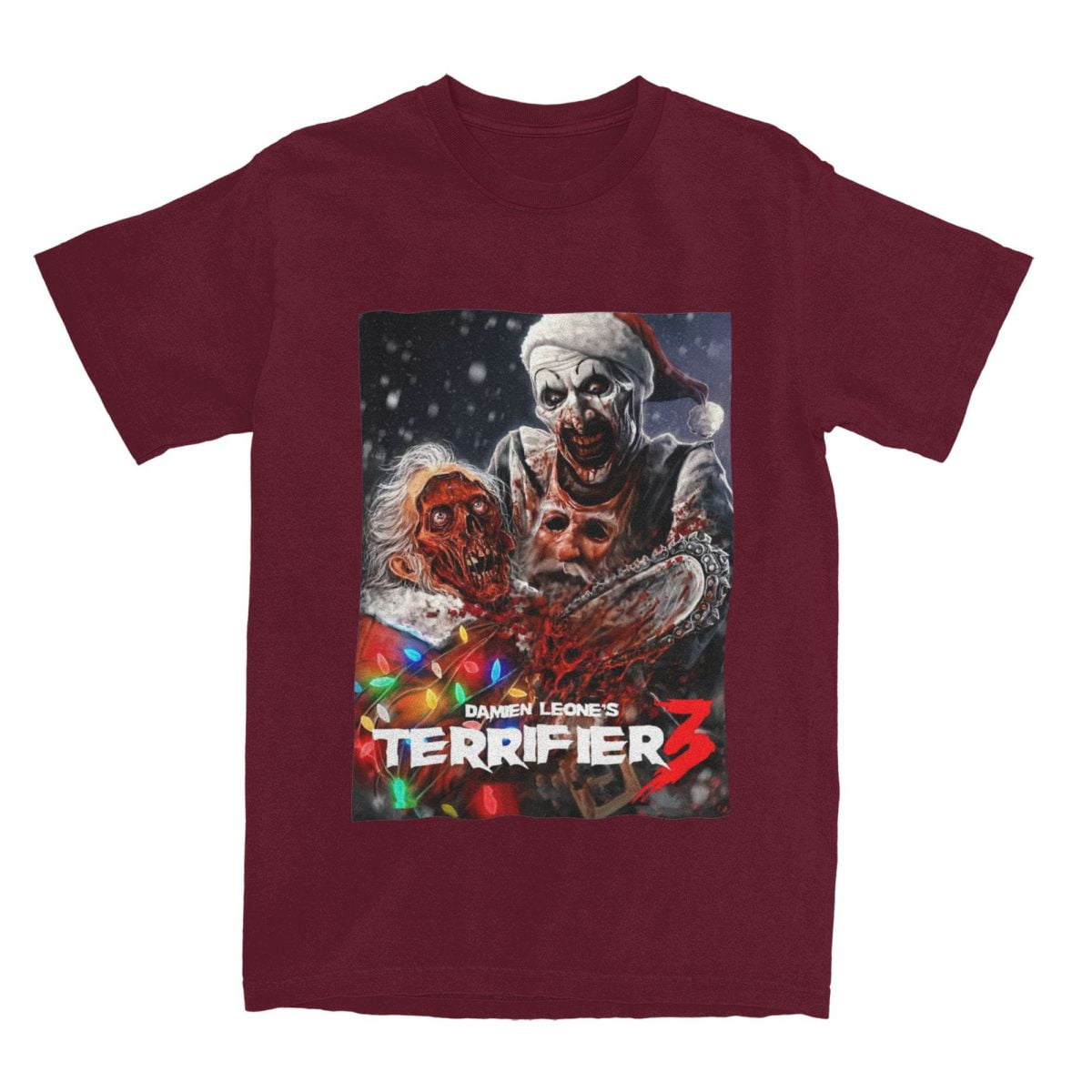 Haikyuu T-Shirt Terrifier Christmas Terrifier 3 Art Cotton T Shirts ...