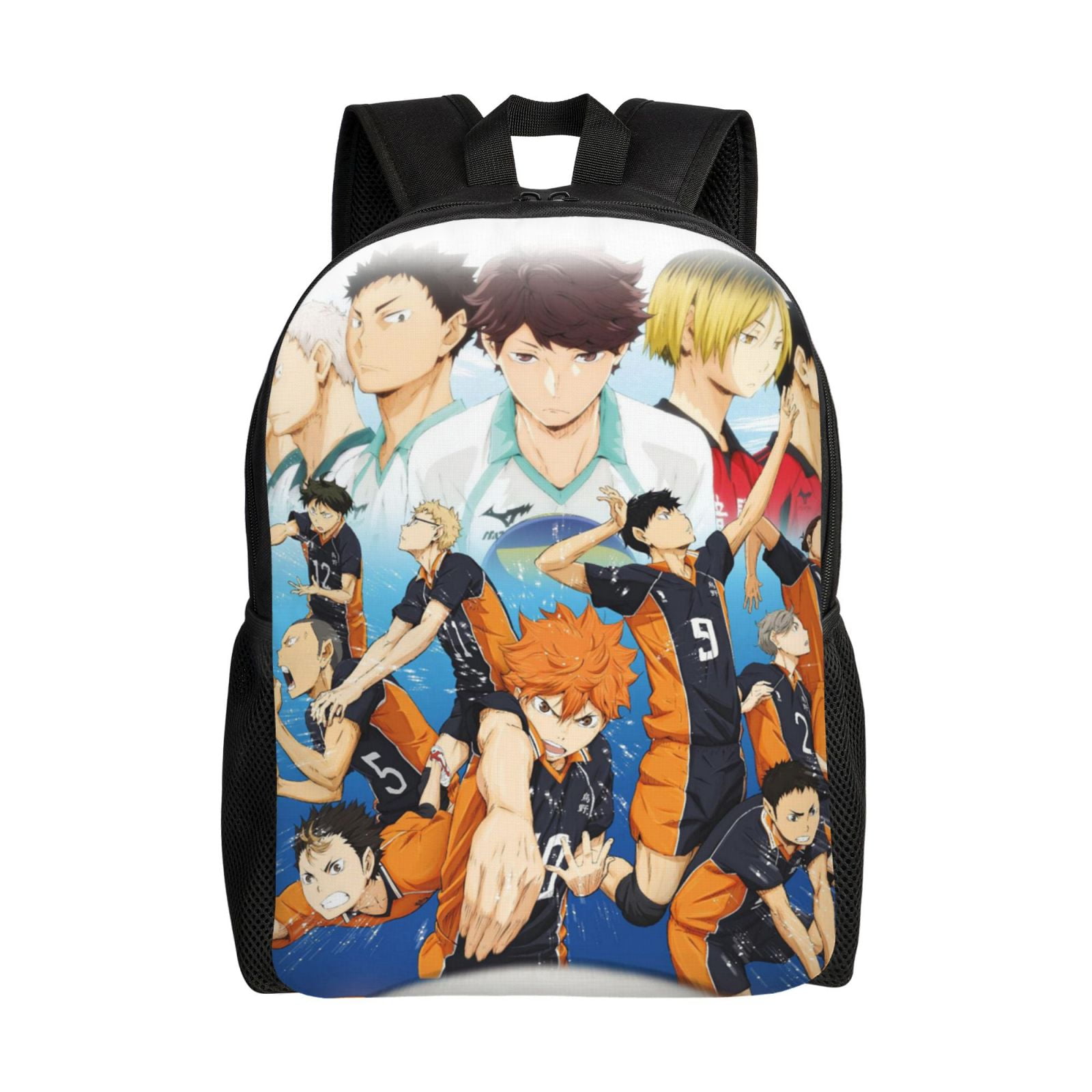 Haikyuu Volleyball Player Laptop Backpack Lightweight Basic Unisex ...