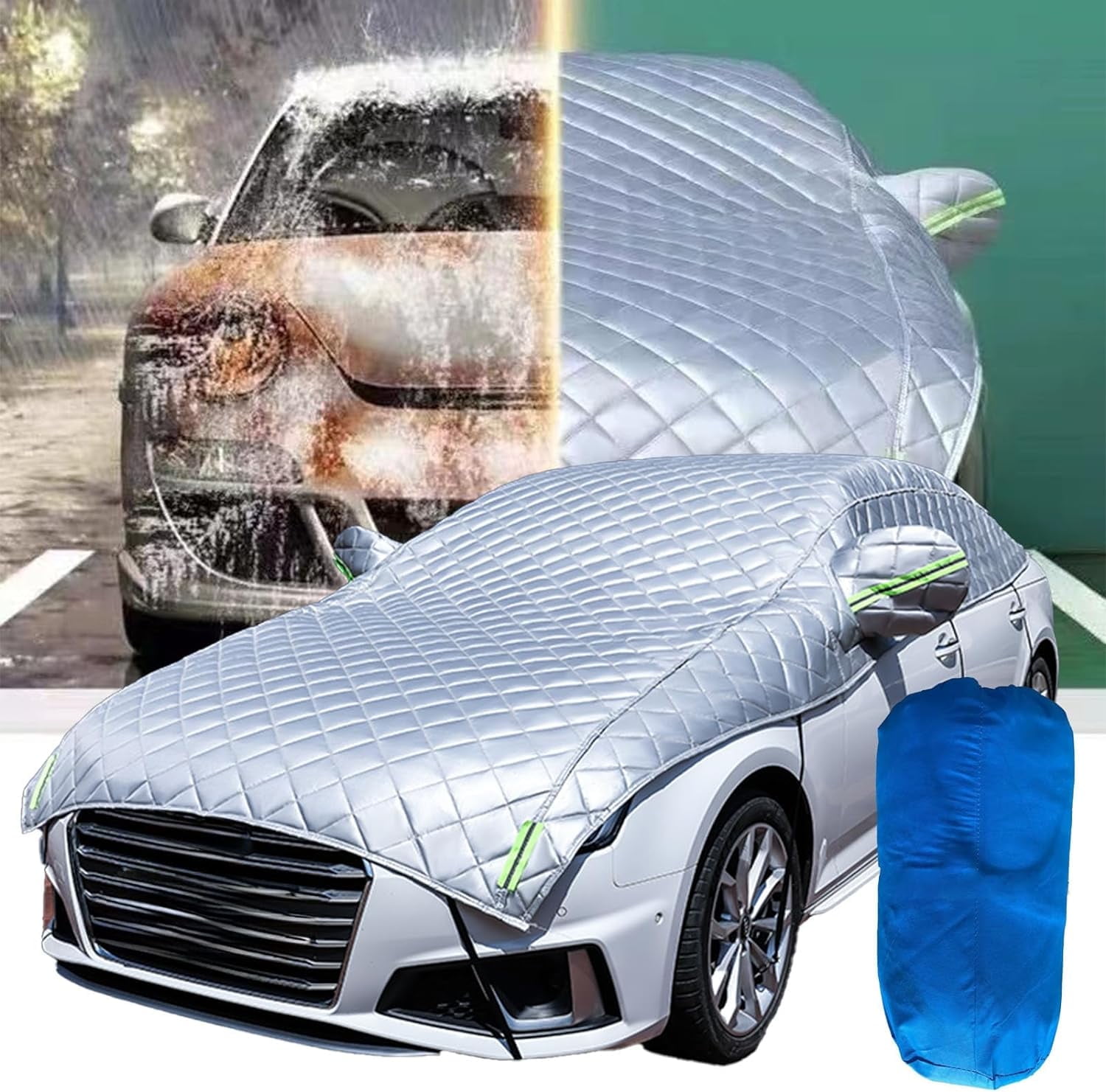 Insulated Hail Blankets for Car, SUV Protection, Hail Proof Truck Cover ...