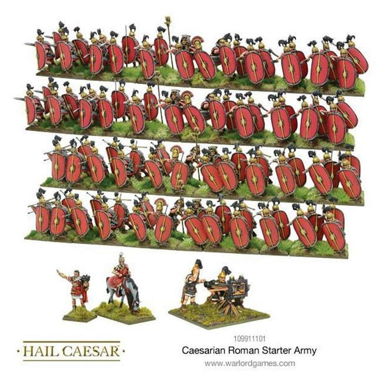Hail Caesar Caesarian Roman Starter Army Miniature - Walmart.com