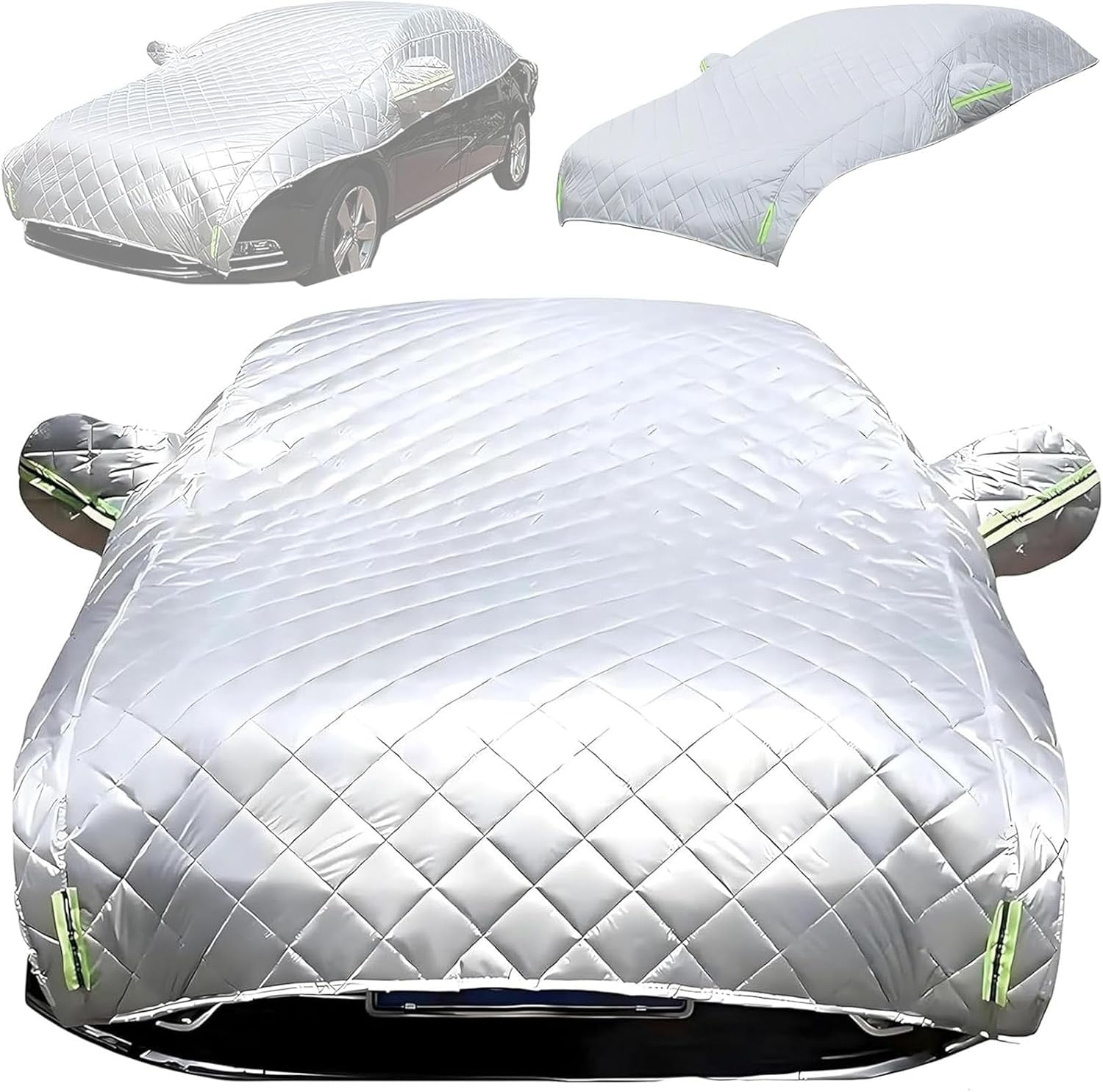 Hail Protector Car Cover, Thicken Waterproof All-Weather Hail ...