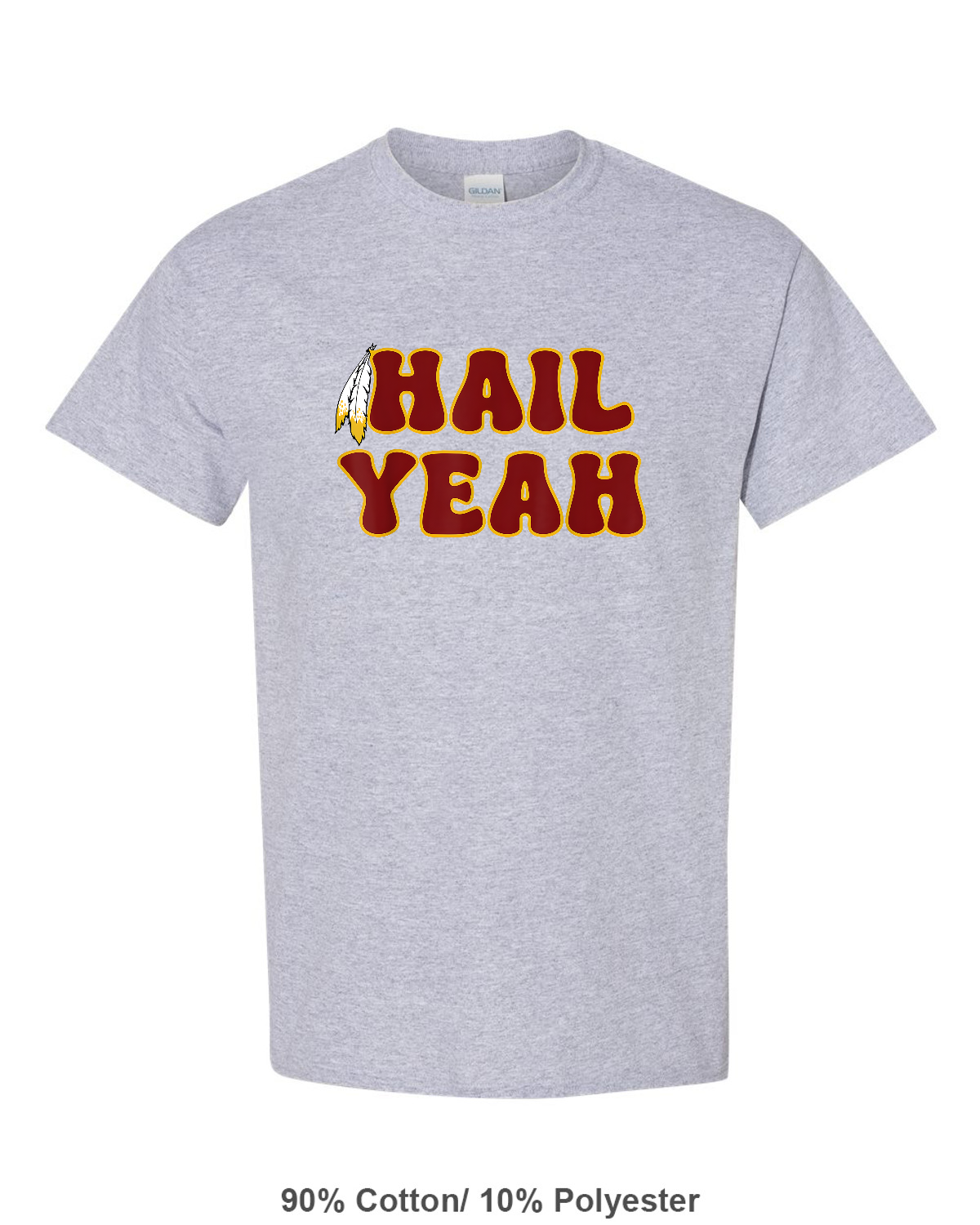 Hail Yeah Bold Feather Jayden Daniels Inspired Design Fan Graphic ...