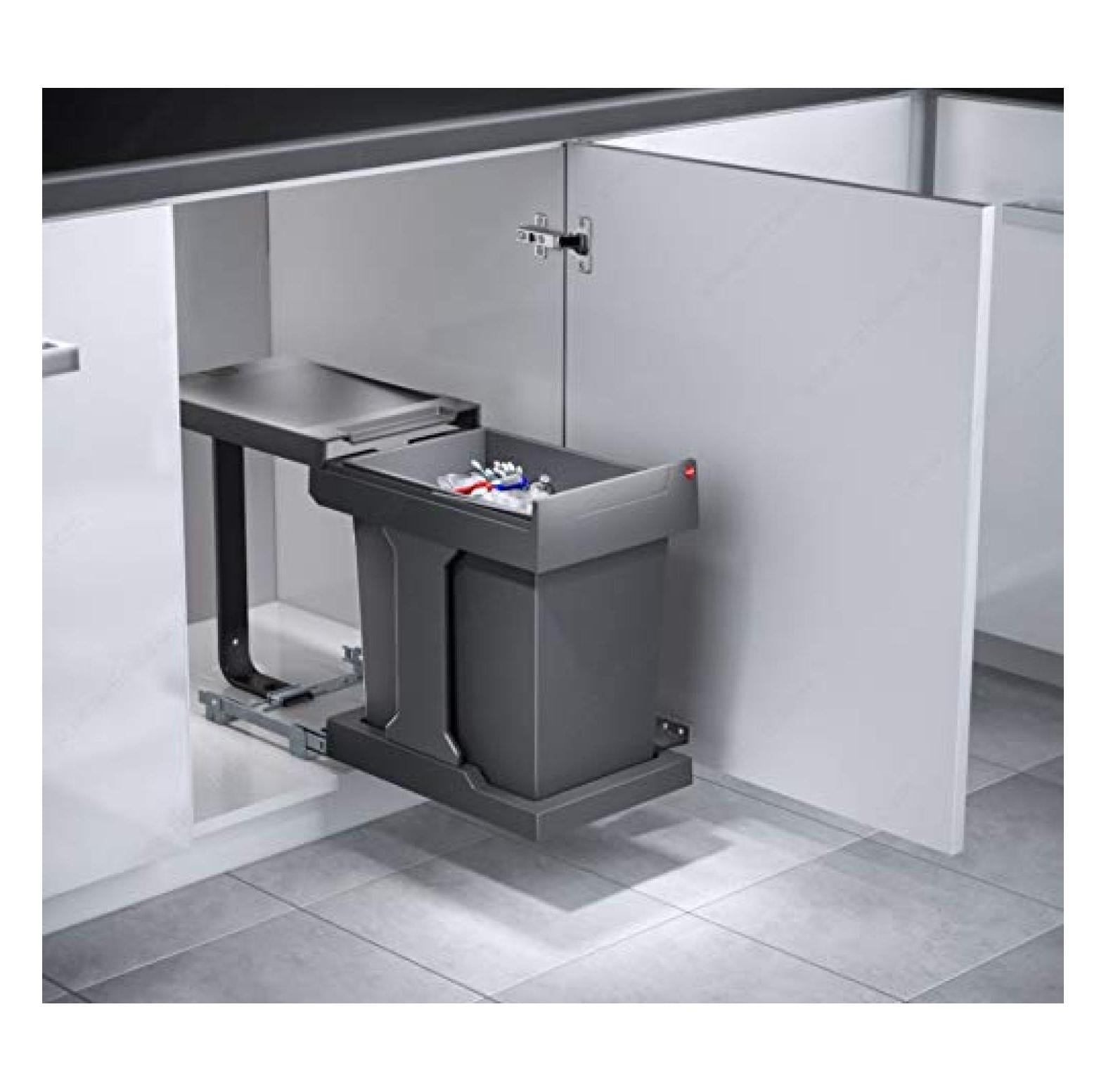 Hailo 20 Liter (21.1 Quart) Kitchen and Bathroom Replacement Compact ...