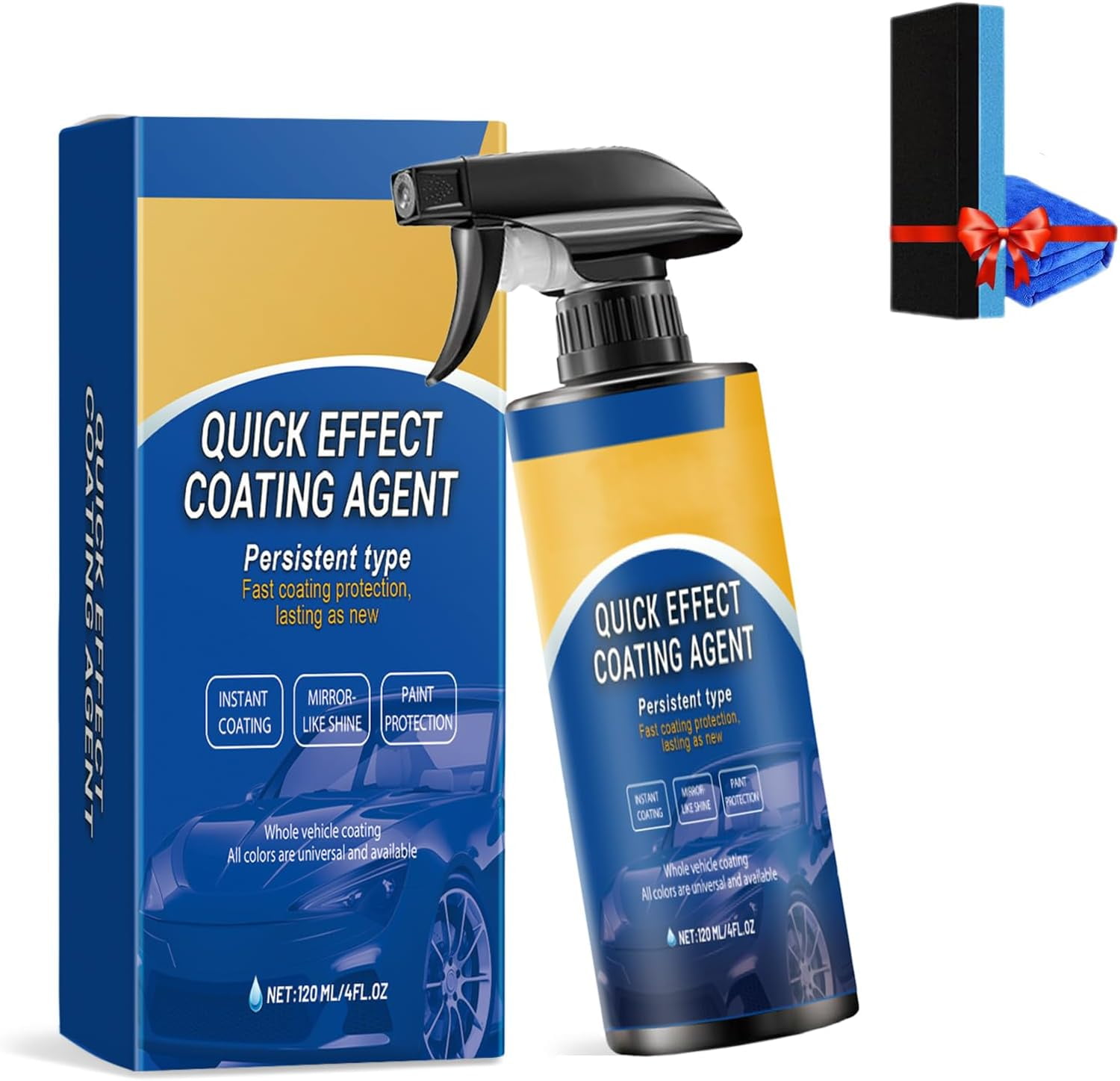 Hailoyearn Coating Agent Spray, Advanced Car Quick-Acting Coating Agent ...