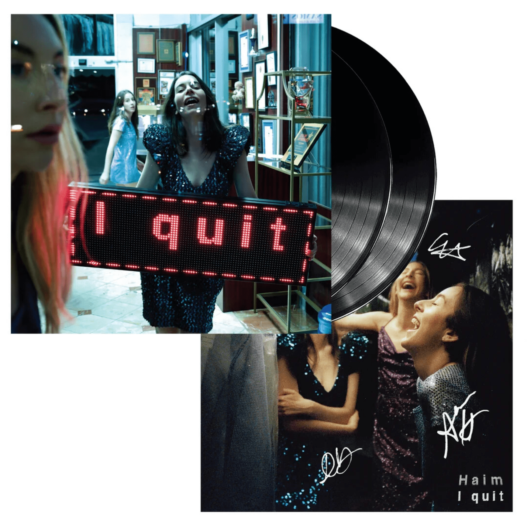 Haim I Quit 2LP Vinyl Signed Spotify Fans Limited Edition Exclusive ...