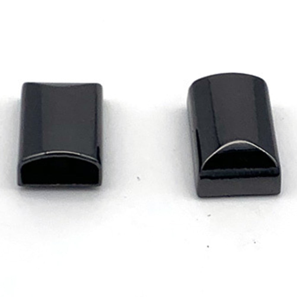 Haimni 10/20Pcs Metal Zip Stopper Zip Tail Clip Stop Tail Plug Head ...