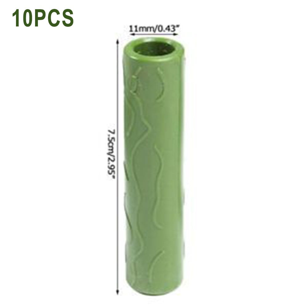Haimni 10Pcs Garden Stakes Connecting Pipe Vines Climbing Plant Support ...