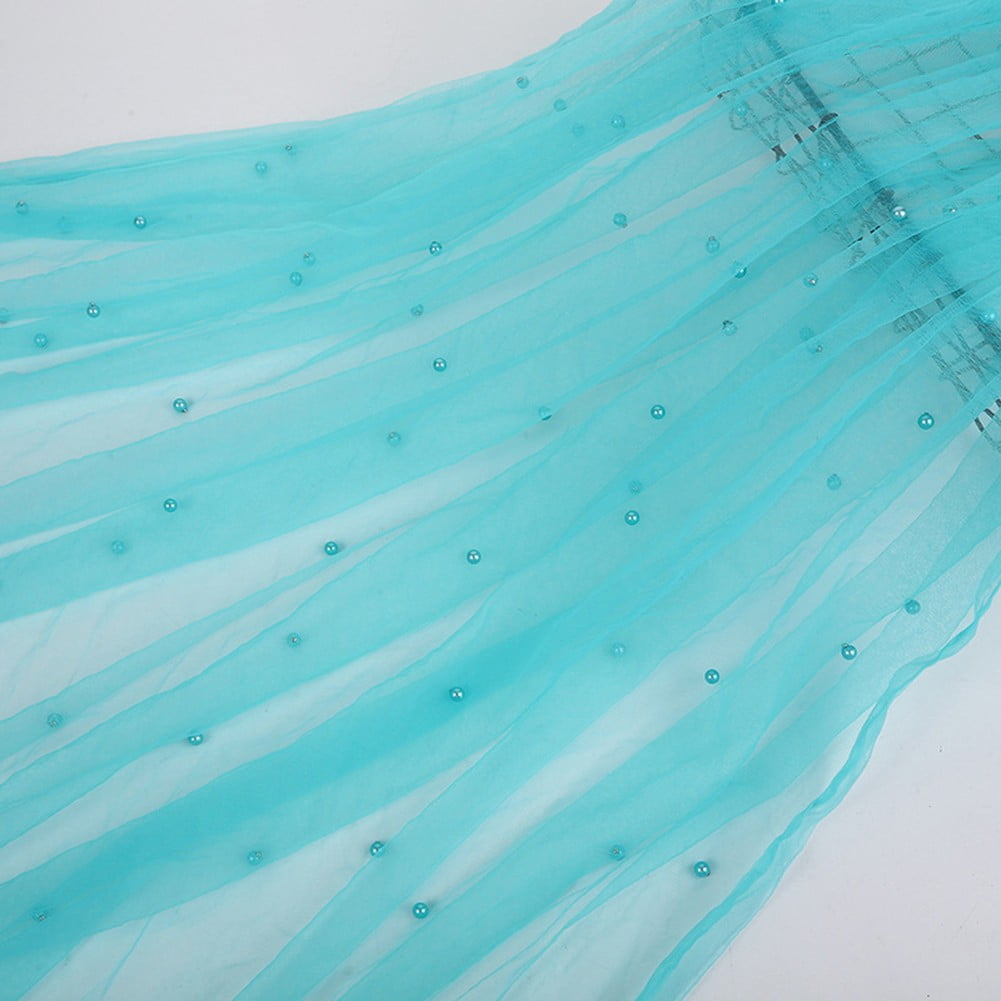 Haimni 1Yard Pearls Tulle Fabric For Bouquet Packaging,Background Props ...