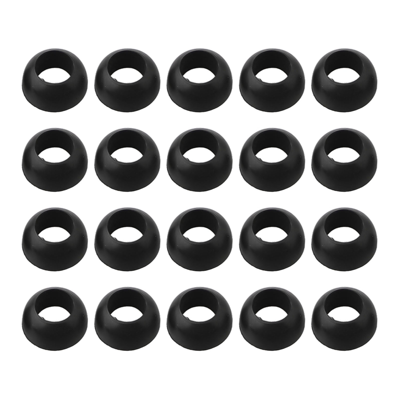 Haimni 20Pcs Rubber Bull Nose Rubber Bbq Bottle Gas Seal Dome Shaped O ...