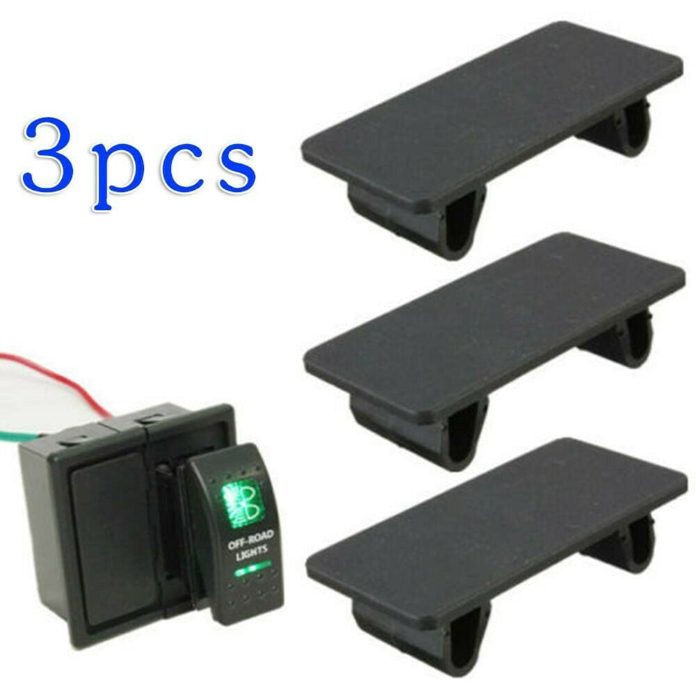 3Pcs Standard Rocker Switch Holder Blanking Plate Decal For Arb Carling ...