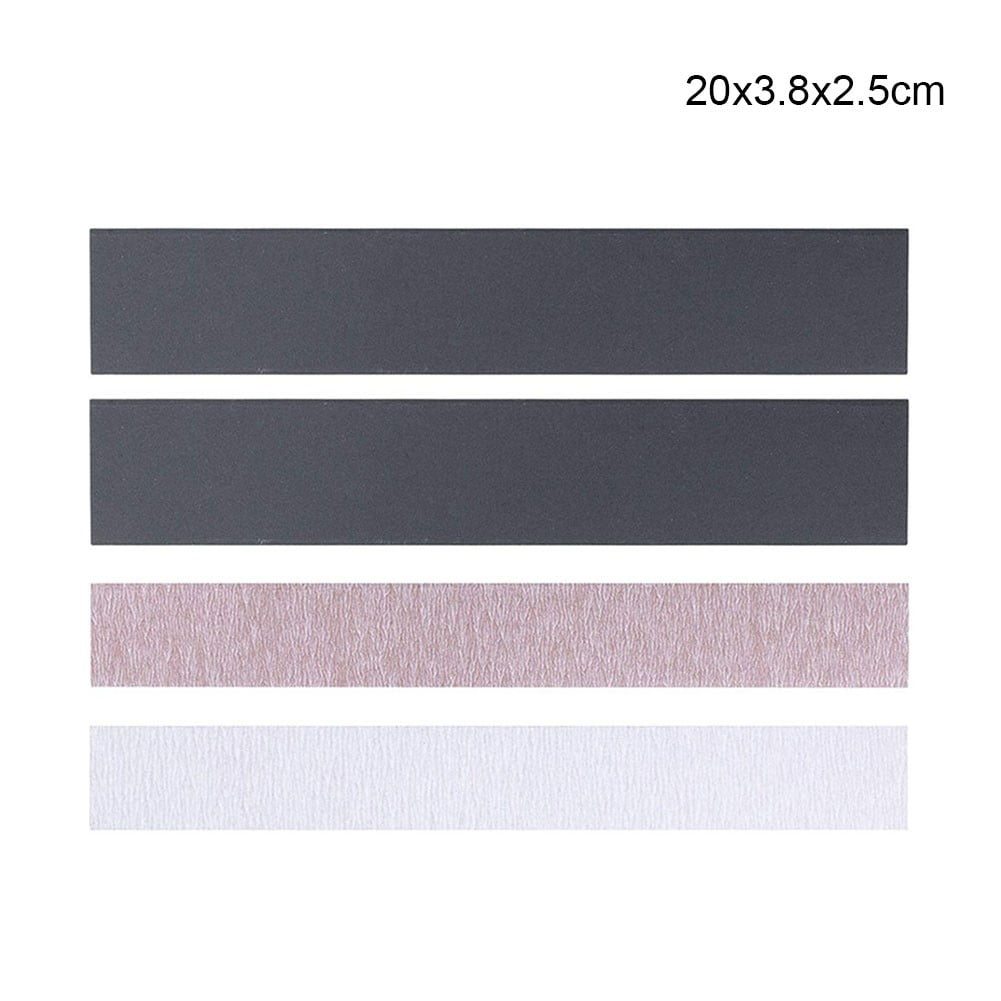 Haimni 4Pcs Sandpaper Guitar Leveling Bar Sandpaper Fret Leveling File ...